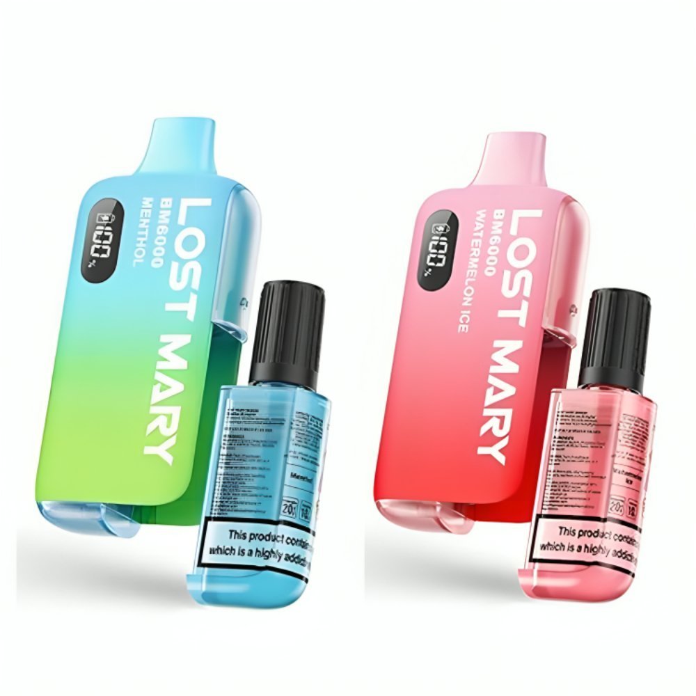 Elf Bar Lost Mary Bm6000 Disposable Vape Pod Device - Vape Wholesale ...
