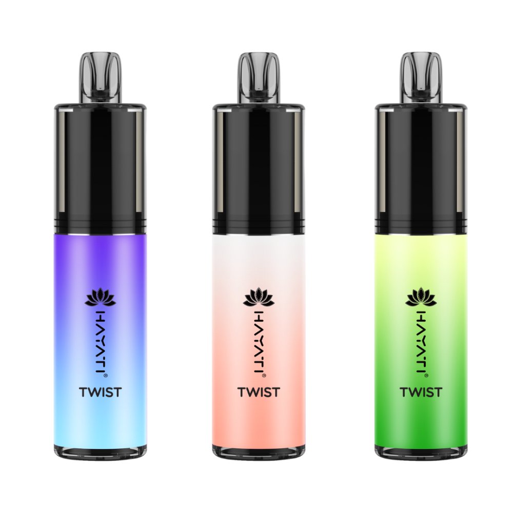 Hayati Twist 5000 Disposable Vape Kit | Multi-Flavors | Pack of 5 ...
